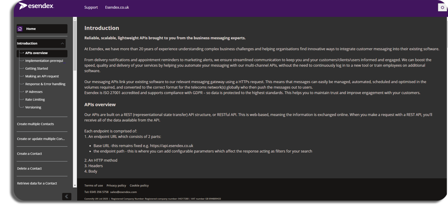 Welcome to Esendex - Esendex Support UK
